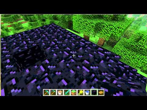 MineCraft: how to make a volcano - YouTube