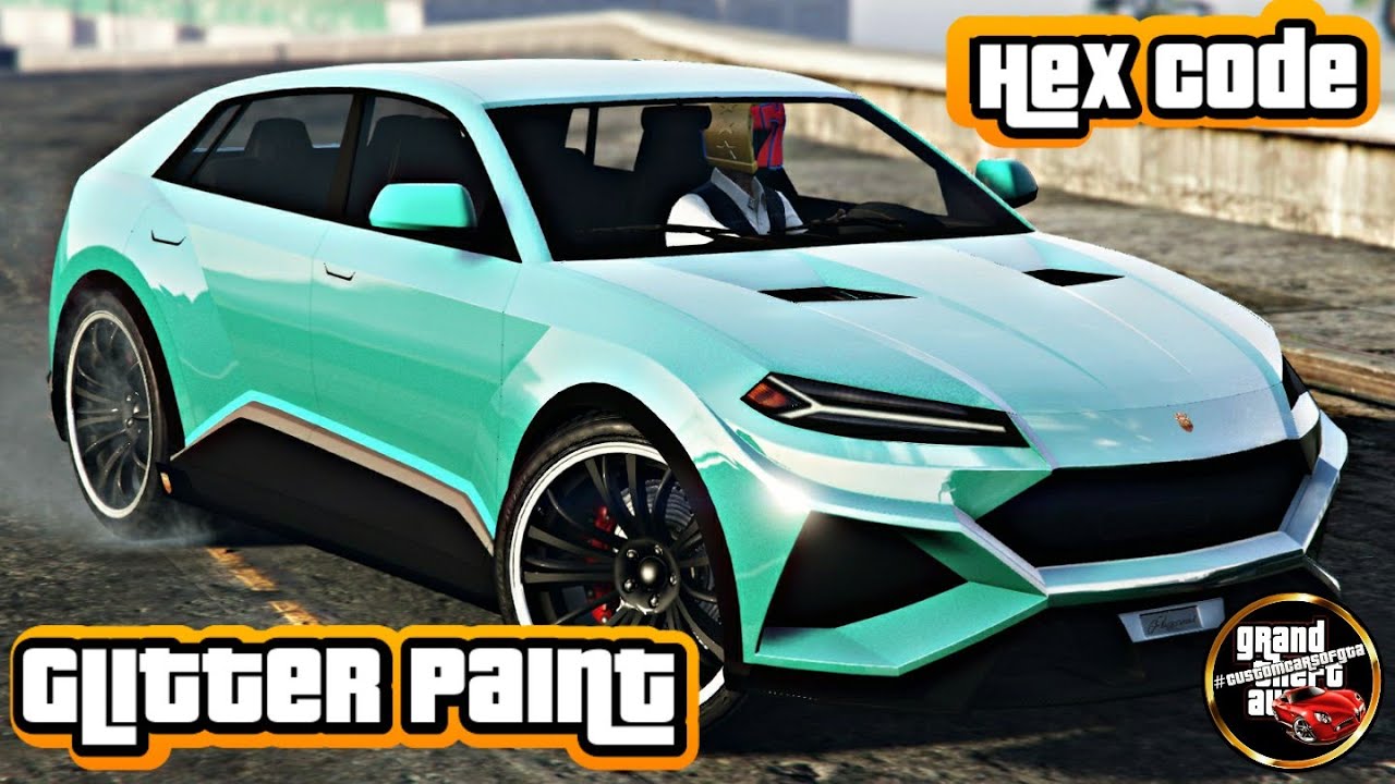 How to add the Glitter Effect Paint Job AND How to Add Modded Hex Codes ...