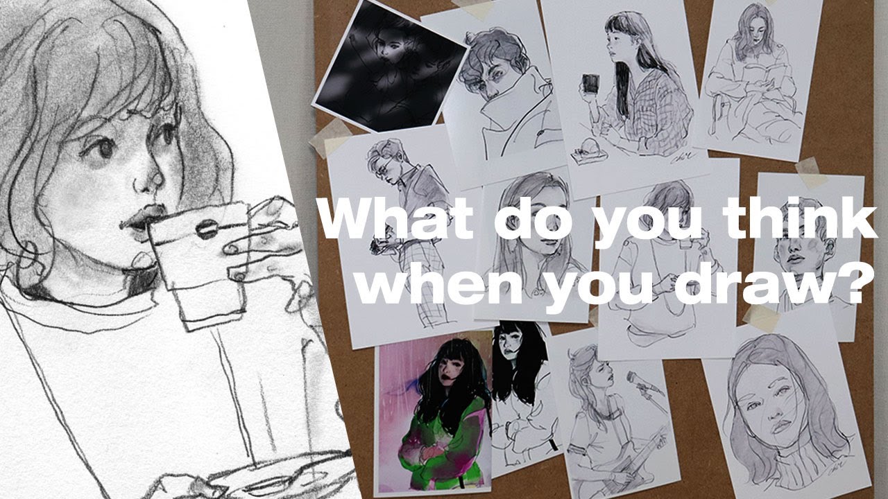 What do you think when you draw? - YouTube