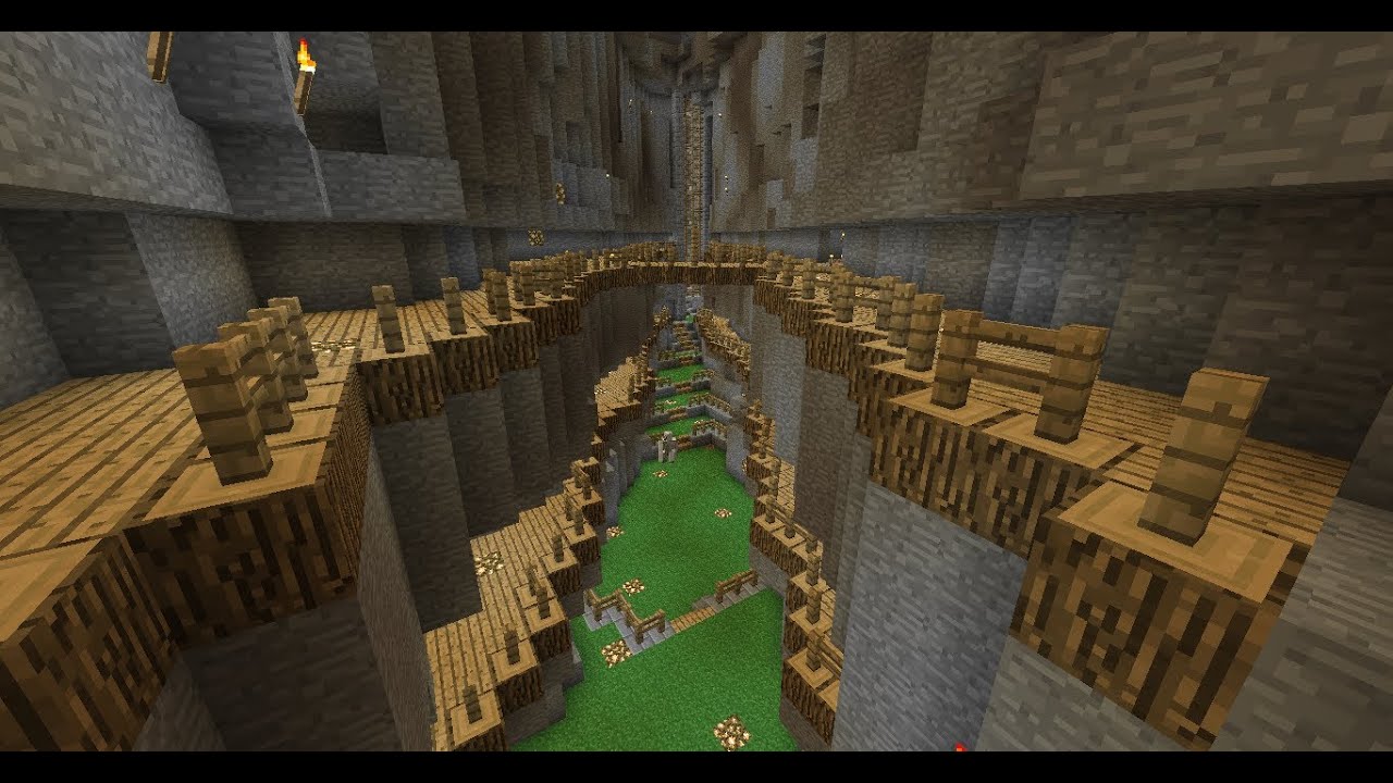 Minecraft Ravine village: episode 1 - YouTube