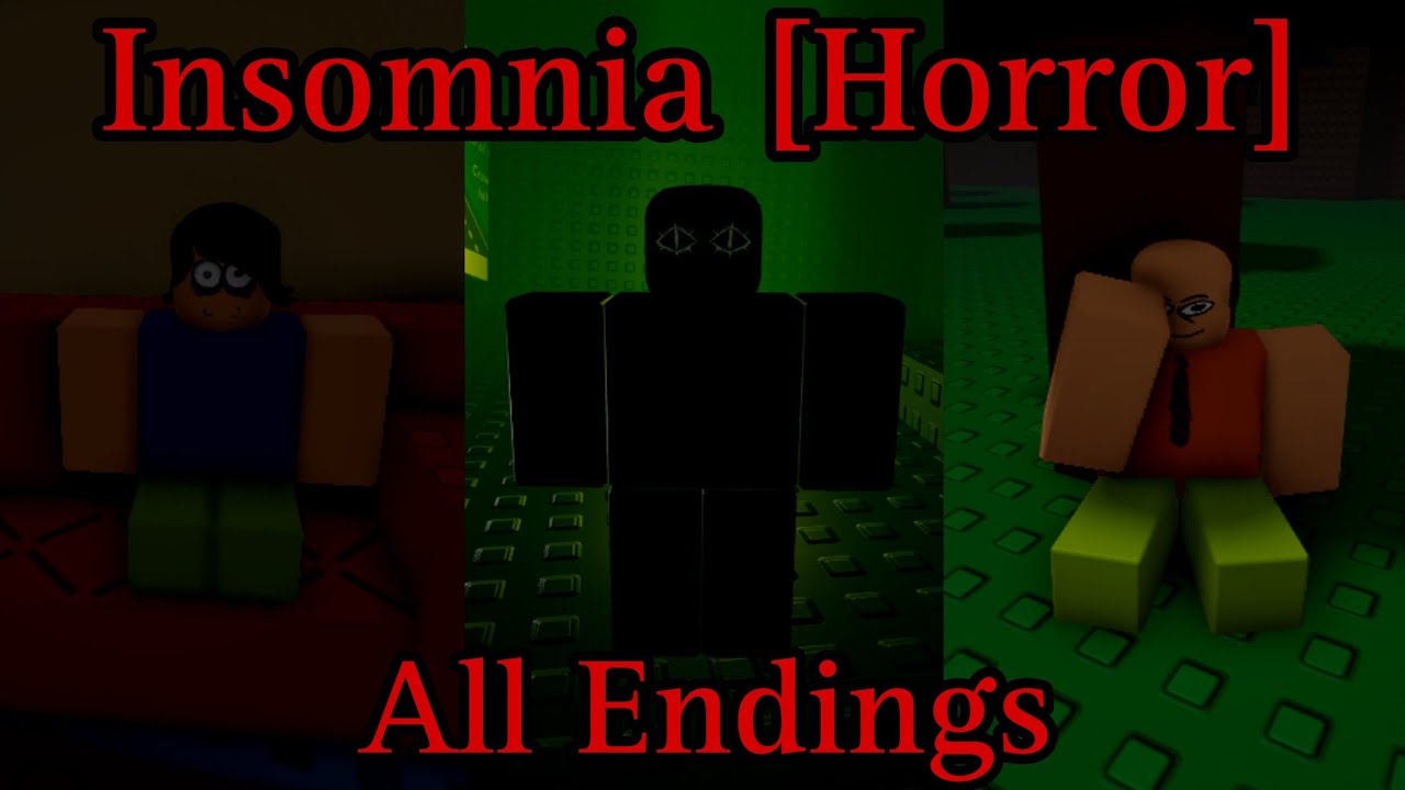 Insomnia [Horror] Full Walkthrough [All Endings] #roblox - YouTube