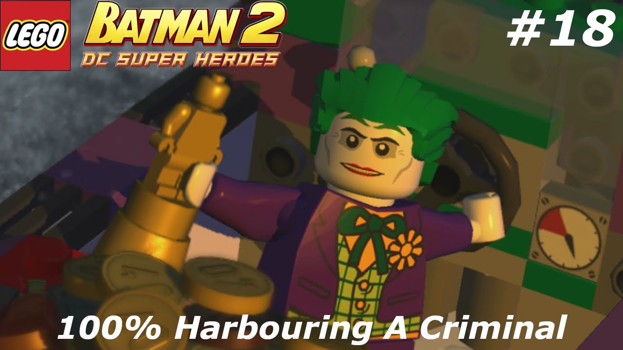 Lego Batman 2 DC Super Heroes 100% Walkthrough Part 18 No Commentary ...