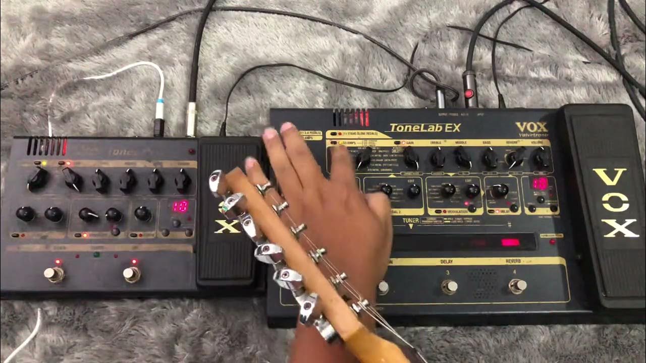 Vox Tonelab ST & Vox Tonelab EX Comparison | Efek Gitar kakak Adik coba ...