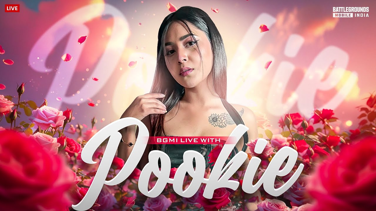 POOKIE STREAMING NOW BGMI | 🎀 | NEW STREAMER | FT.@Peciyoooshorts ...
