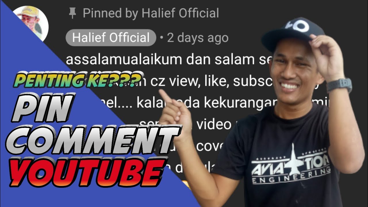 Cara Pin Komen Video Youtube & Kepentingannya #Tutorial - YouTube