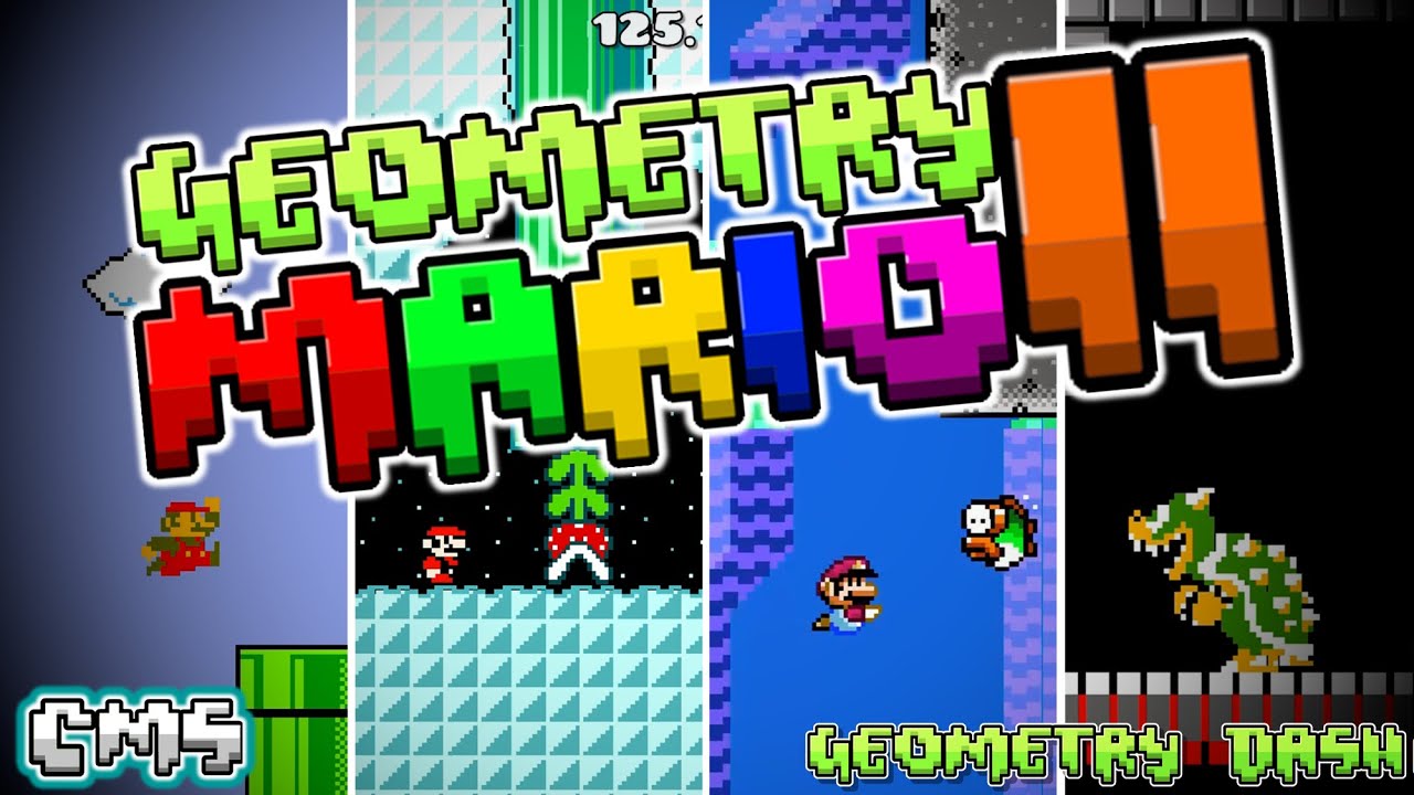Geometry Dash 2.2 - "Geometry Mario II" by: cmsGD (me) - YouTube