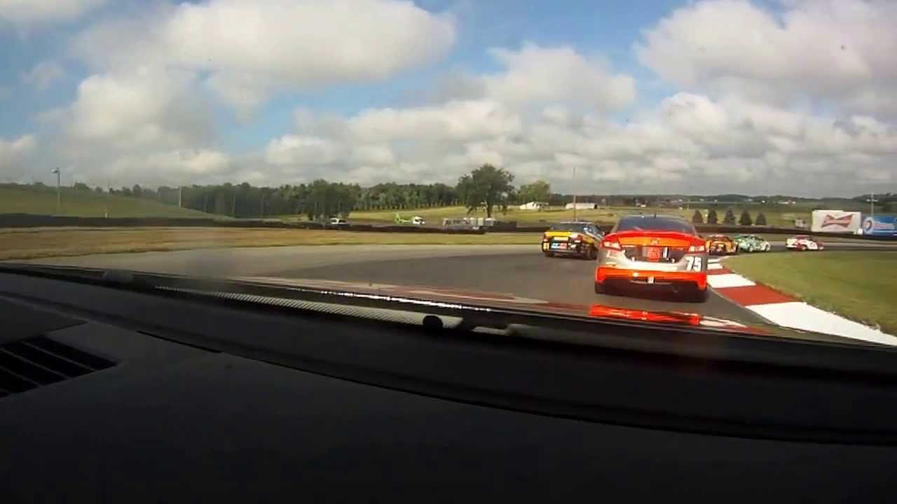 BimmerWorld Racing Dan Rogers CRC BMW E90 328i Mid Ohio 2013 Practice ...