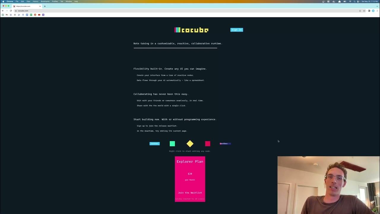 New Knowledge Base App | cocube - Devlog 0 - YouTube