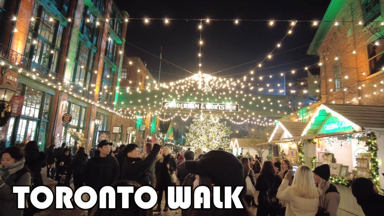 Christmas Market Distillery District Winter Village Walking Tour at ...