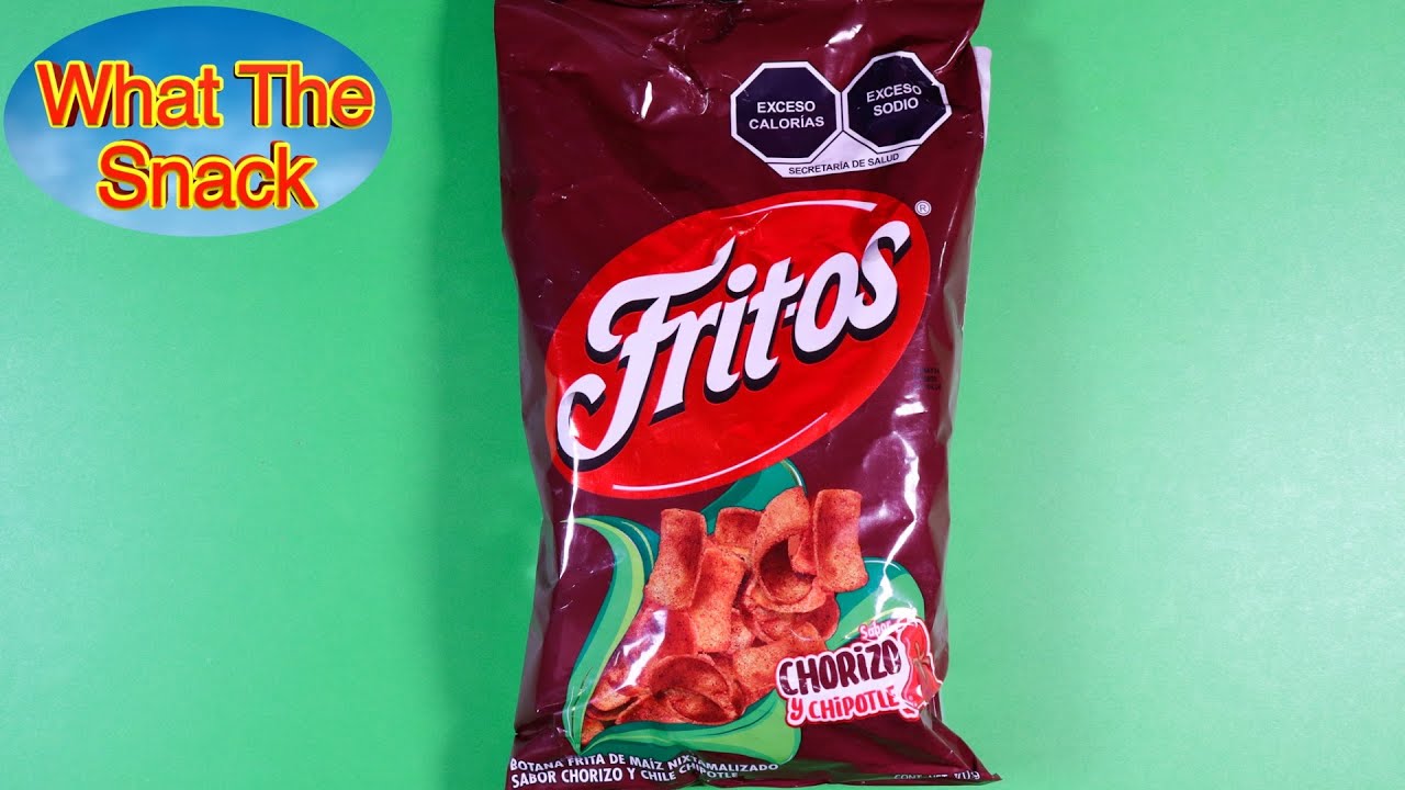 Fritos Chorizo & Chipotle (Mexico) - YouTube
