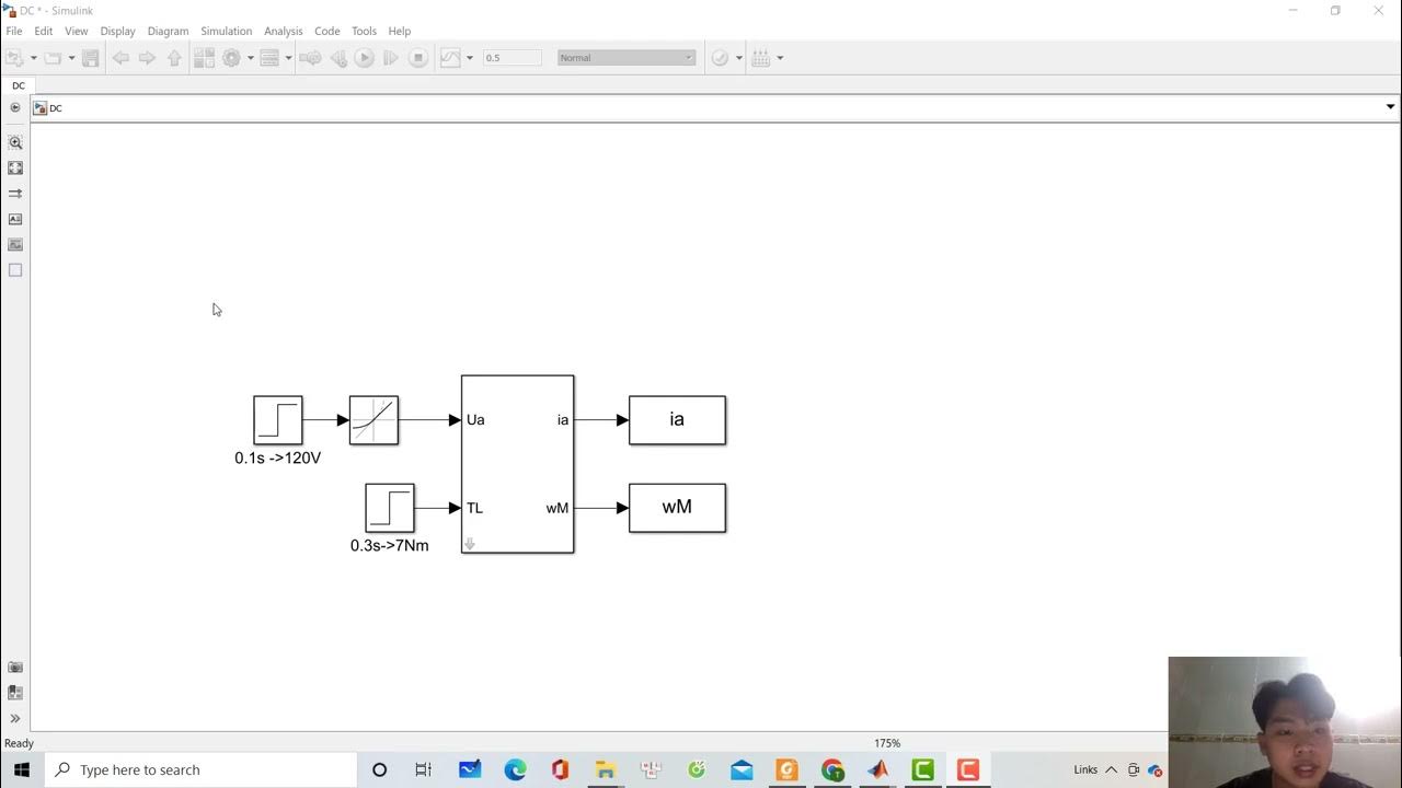 Modelling and Simulation of a DC Motor Drive in Simulink by Trần Minh ...