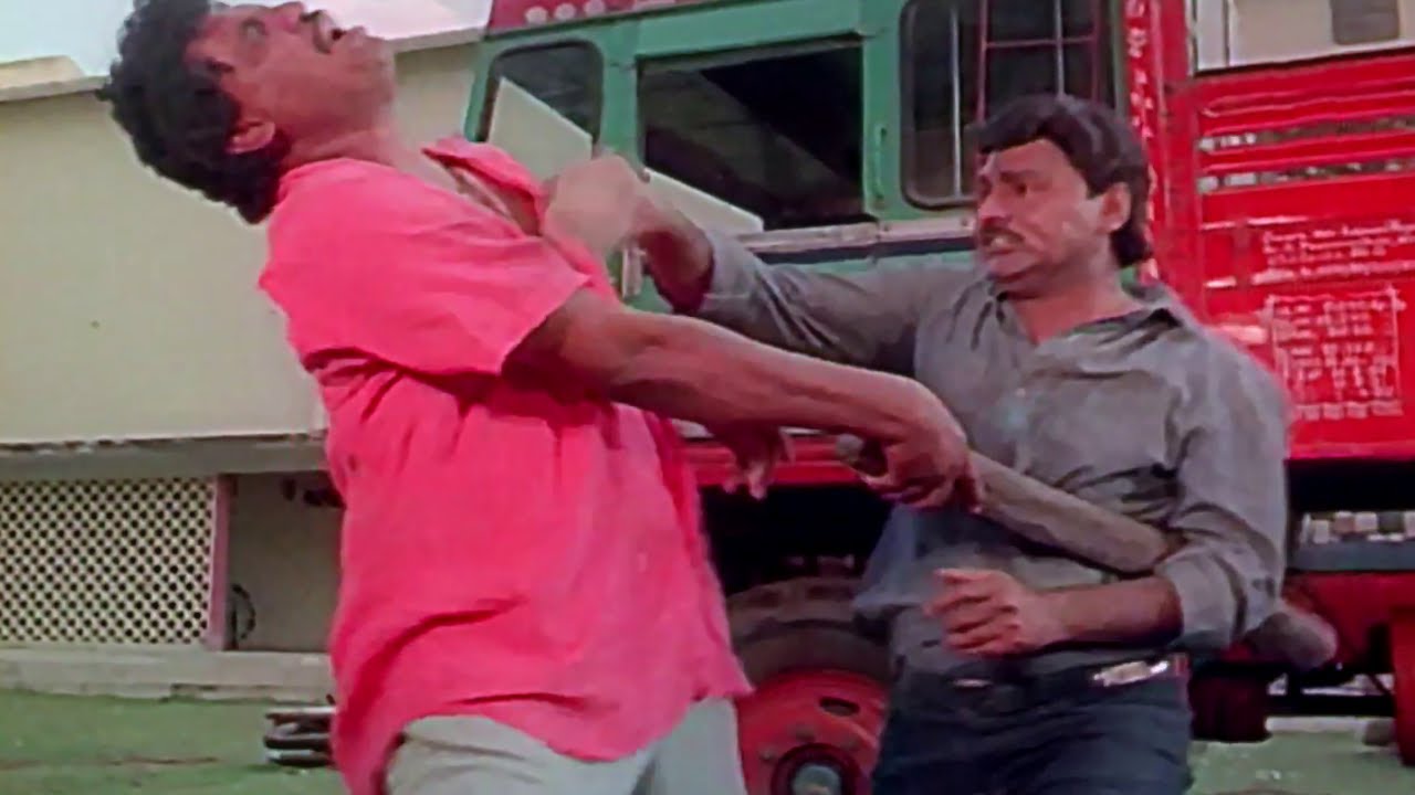 Bhagyaraj Tamil Action Scene | Tamil Movie Super Scene | Rudhra Tamil ...