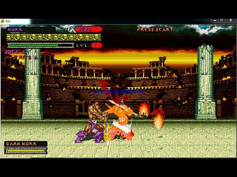 Weaponlord Project - Openbor Ultimate Barbaric game: Korr - YouTube