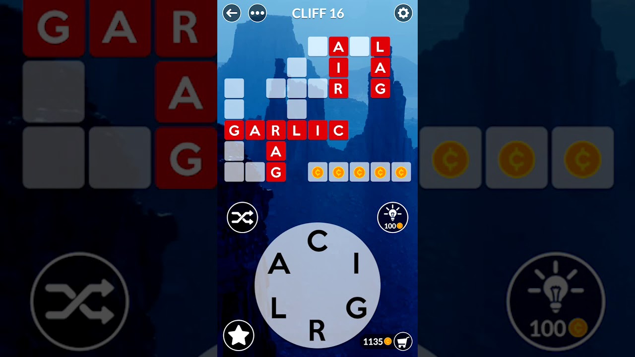 Wordscapes Cliff 16 | Wordscapes Answers - YouTube