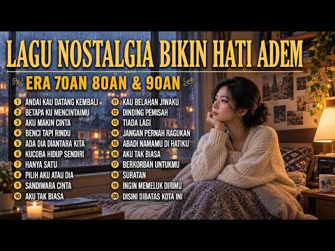 Jadi rindu! Lagu Nostalgia Terbaik Bikin Hati Adem |  Lagu Kenangan 80an 90an Terbaik Sepanjang Masa