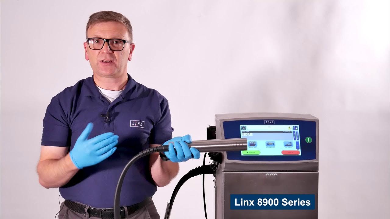 Linx 8900 Series CIJ Printer | Product Demonstration | Batch Code Printer | Traceability Coding ...