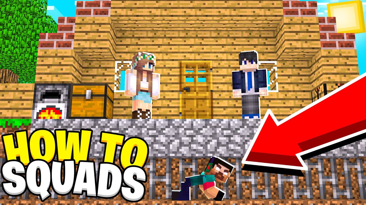 How To Play Minecraft Squads | SkyDoesMinecraft / NoahCraftFTW $1000 ...