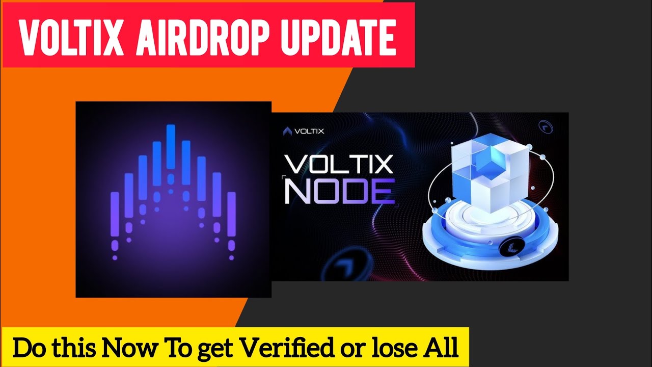 VOLTIX Airdrop| How To Get Verified For VOLTIX Crypto Airdrop Full ...