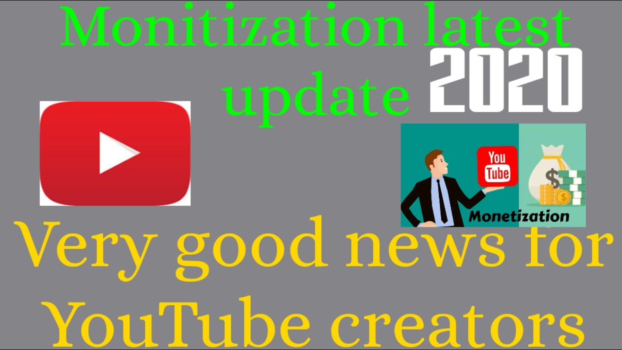 YouTube monitization new rules on 2020-monitization latest update on ...