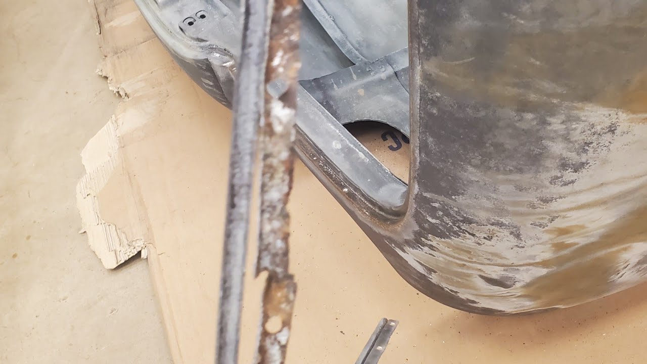 48 Chevy truck removing the drip rails, and A - pillars. - YouTube