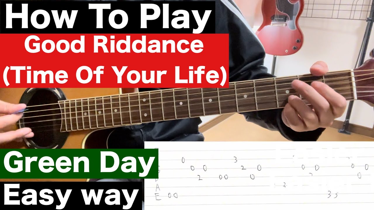 How To Play Good Riddance(Time Of Your Life)Green Day - YouTube