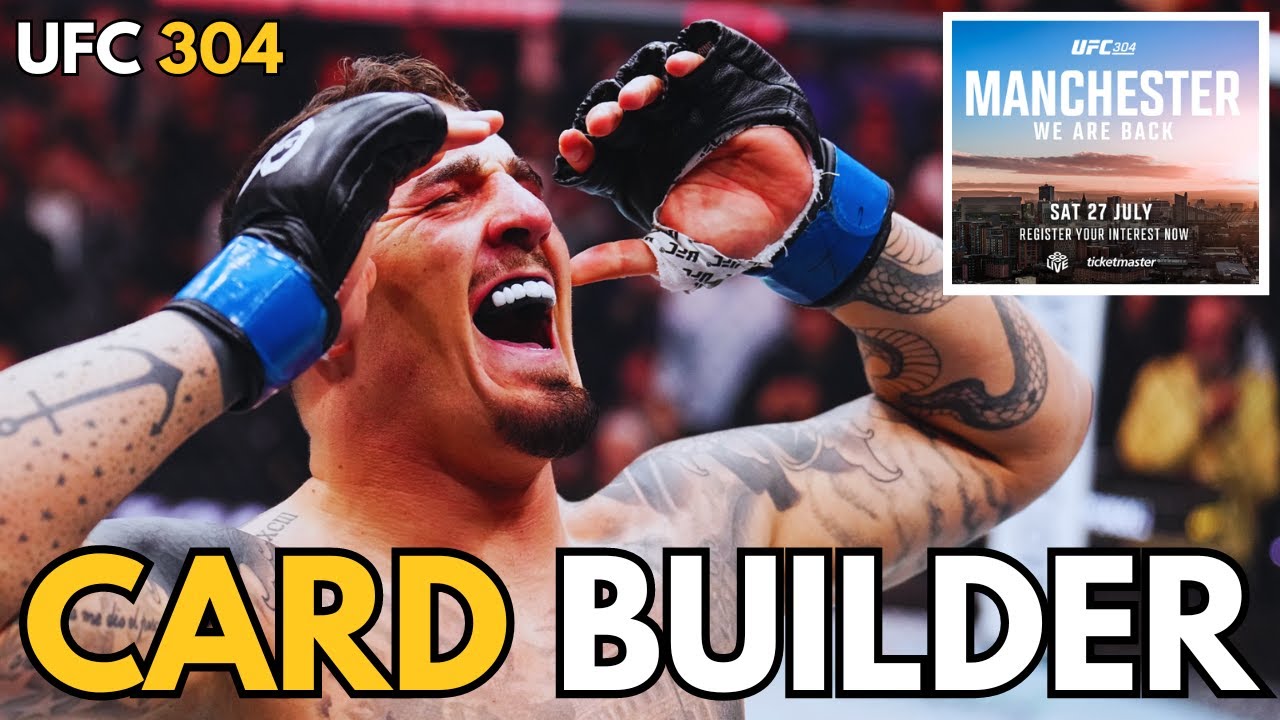 Building A LOADED UFC 304 Main Card - YouTube