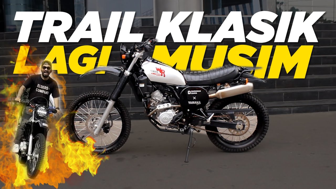 Trail Custom Klasik Mesin Vixion?! - Review - #otosans - YouTube