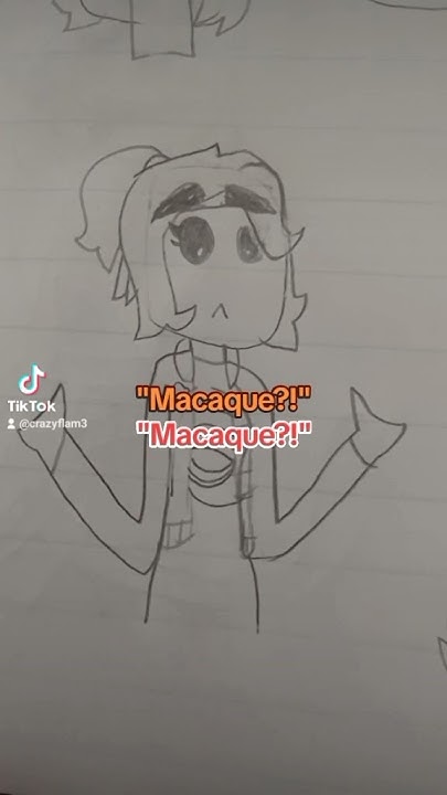 Mk and Macaque Gender swap AU || From my tiktok || lmk shadowpeach & lmk spicynoodles - YouTube