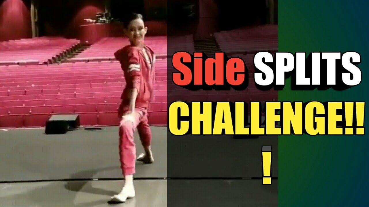 side split training exercise challenge - YouTube