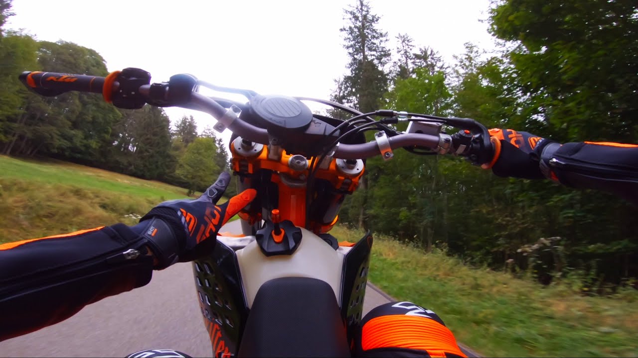 EPIC RIDE HARD | KTM 450 EXC SUPERMOTO | FULL WHEELING POWER ! 🔥 - YouTube