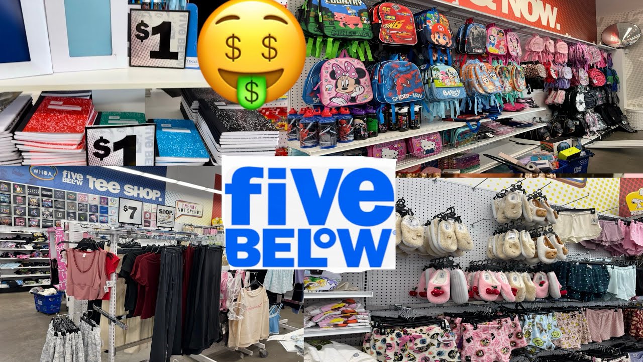Five Below School Supply Finds 2025😲 |Shop With Me #shopping - YouTube