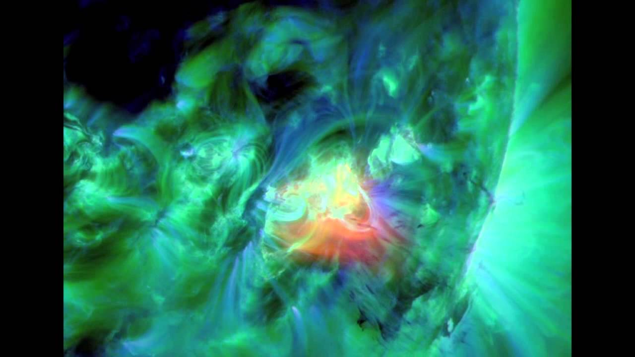 Solar Fireworks Ring In The New Year With Near X-Class Solar Flare ...