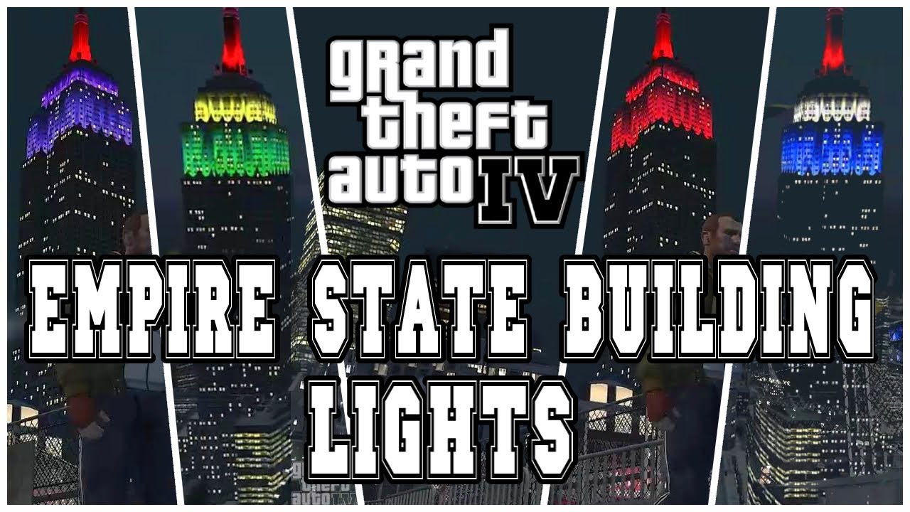 Empire State Building Lights Mod GTA 4 - YouTube