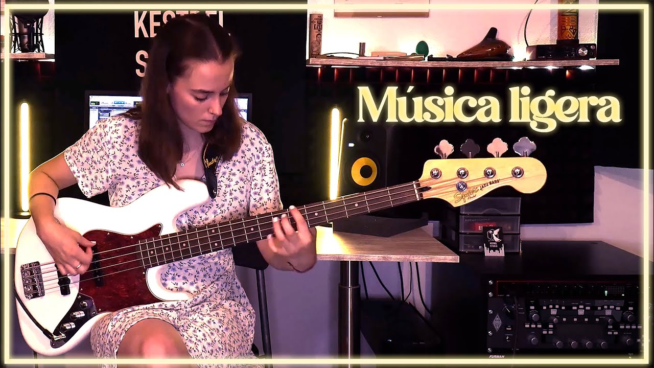 Música ligera - Ana Mena bass cover [by Lia] - YouTube