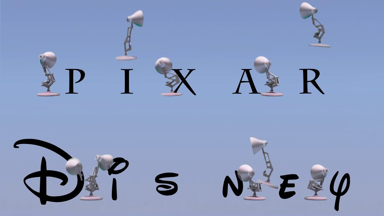 Ten Luxo Lamps Spoof Pixar And Disney Logo - YouTube