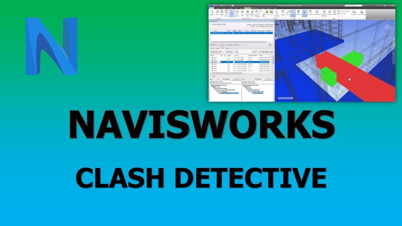 NAVISWORKS INTRODUCCIÓN A CLASH DETECTIVE - YouTube