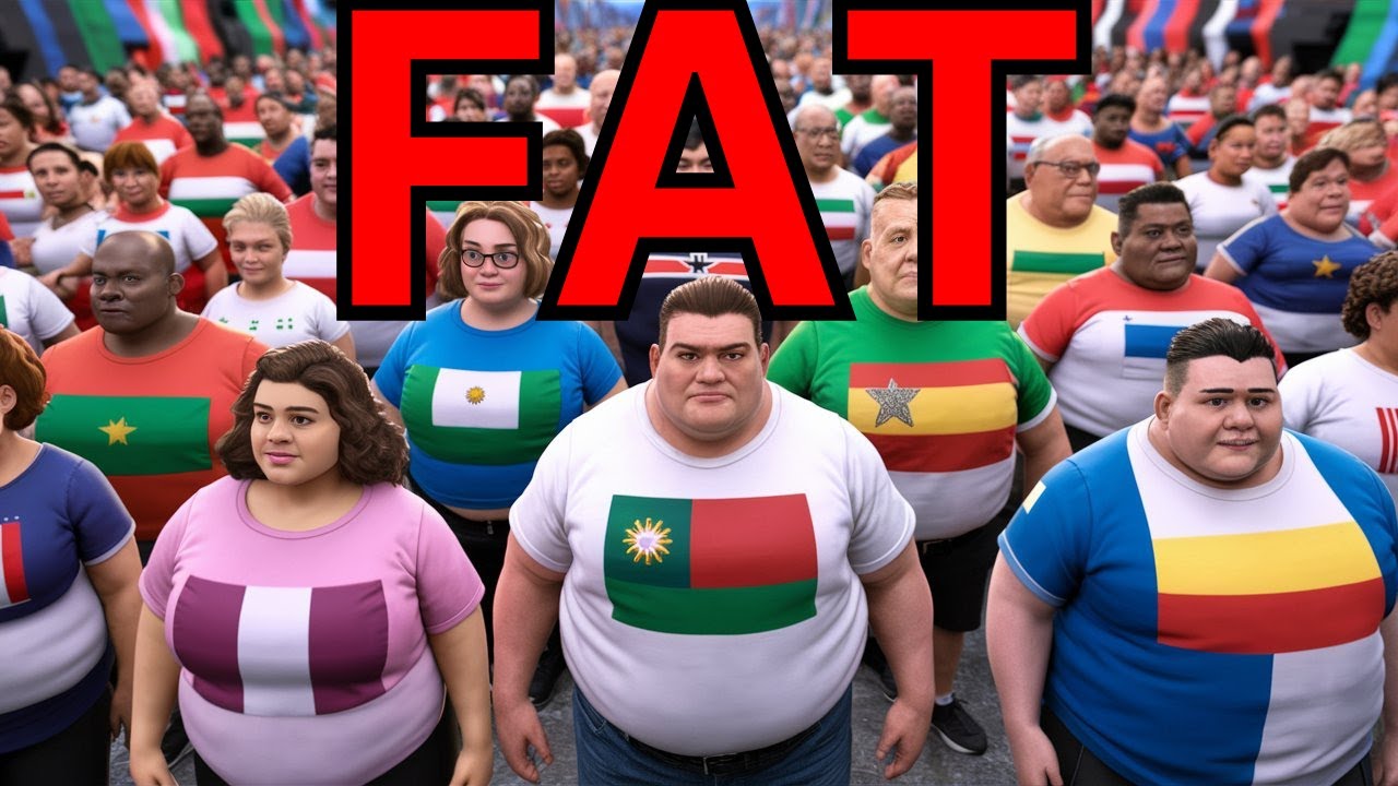 Top 5 Fattest Countries in the World!!! - YouTube