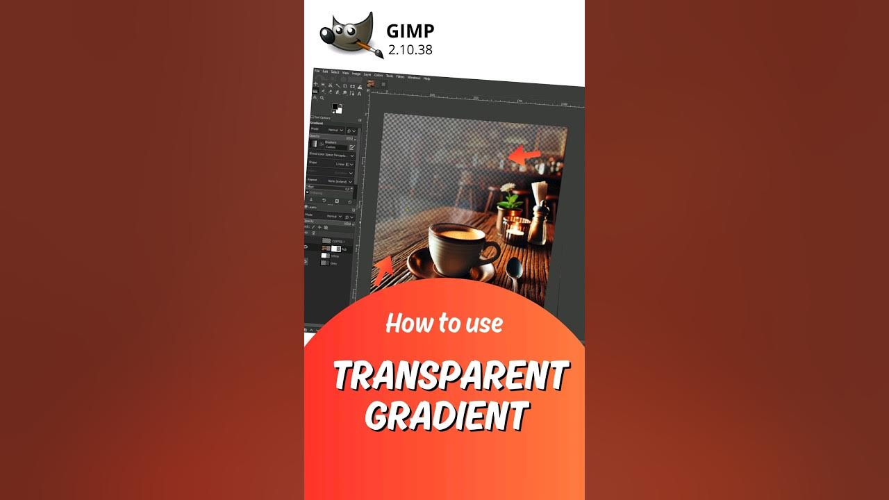 Guide to Using Transparent Gradient in GIMP: The Basics. - YouTube