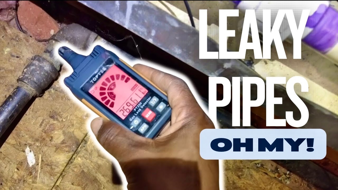Discovering Hand Tightened Gas Lines on Fall Maintenance Call HVAC ...