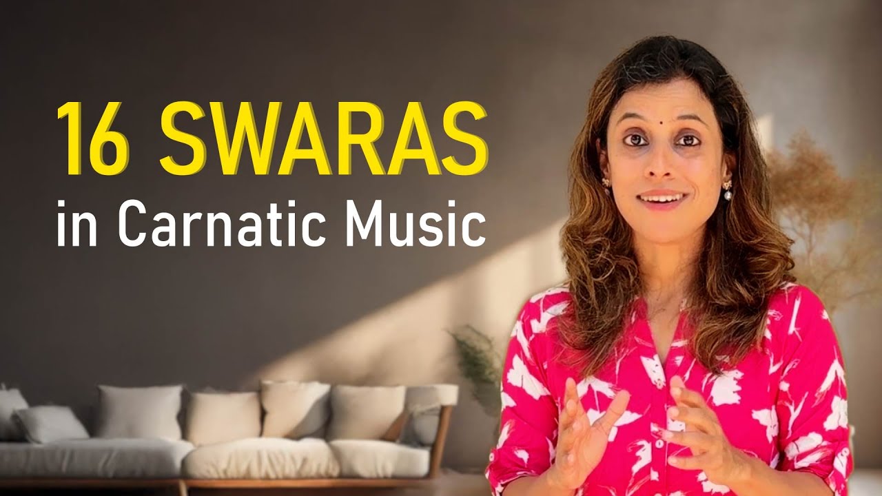 Why does Carnatic Music have 16 swaras? | Pratibha Sarathy - YouTube
