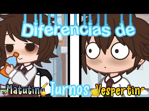 🍙||Diferencias entre los turnos ☀️Matutino☀️ y ⛅️Vespertino⛅️||Meme