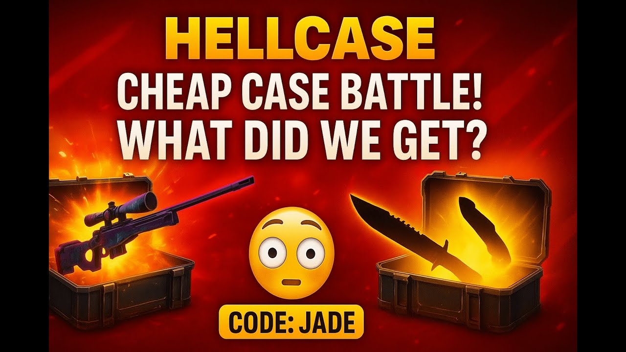 Cheap Case Battle on Hellcase – What Did We Get? use code: jade - YouTube