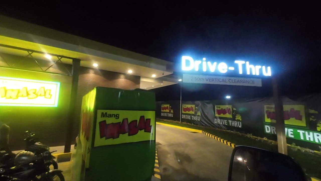FIRST EVER DRIVETHRU NG MANG INASAL in the PHILIPPINES dito sa STA ...