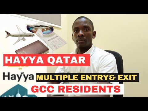 QATAR VISA ONLINE VIA HAYYA PORTAL , REQUIREMENTS MULTIPLE ENTRY GCC ...