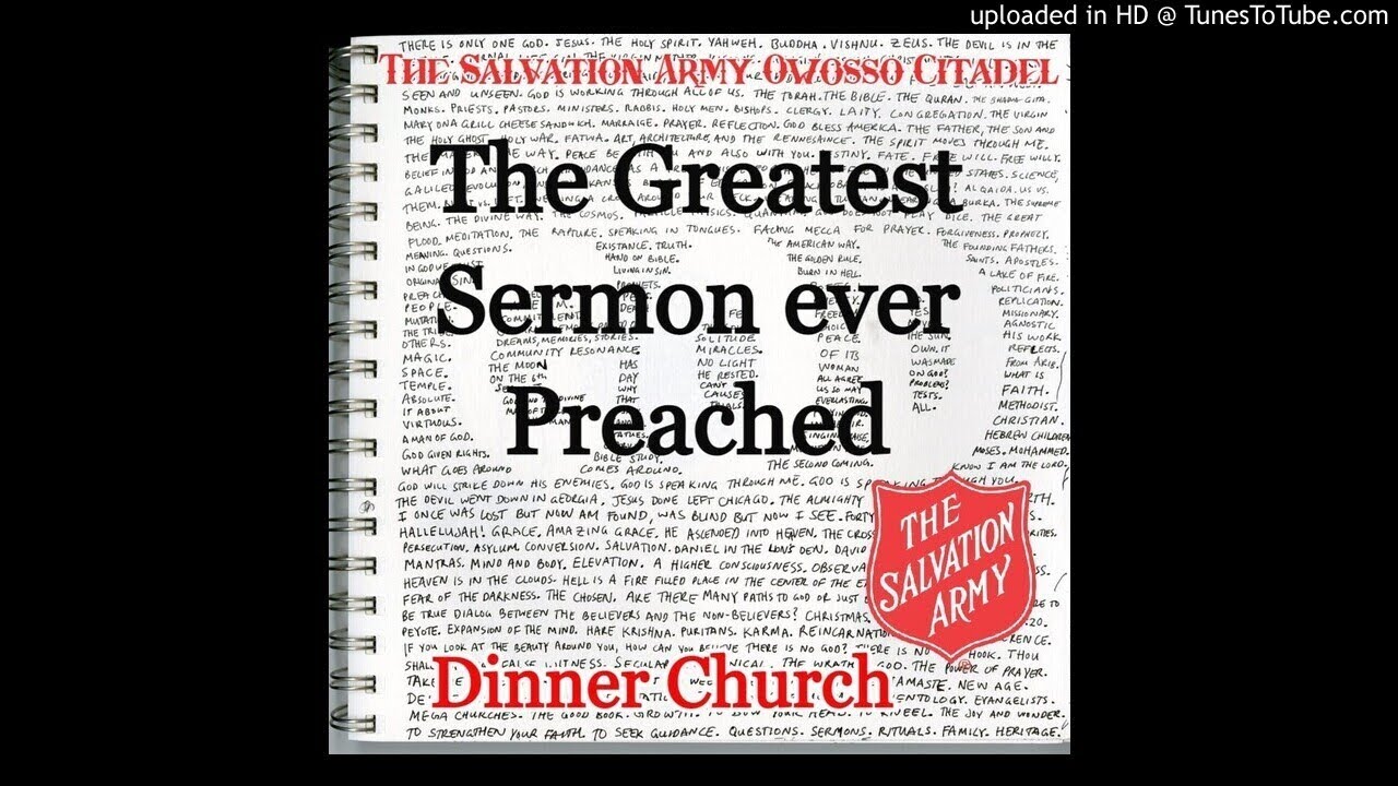 The Greatest Sermon ever Preached - YouTube