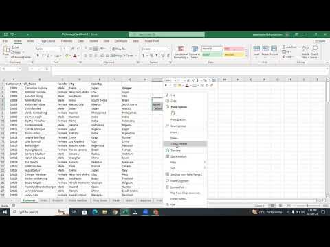 Advanced Microsoft Excel Excel Class Vlookup & Xlookup - YouTube