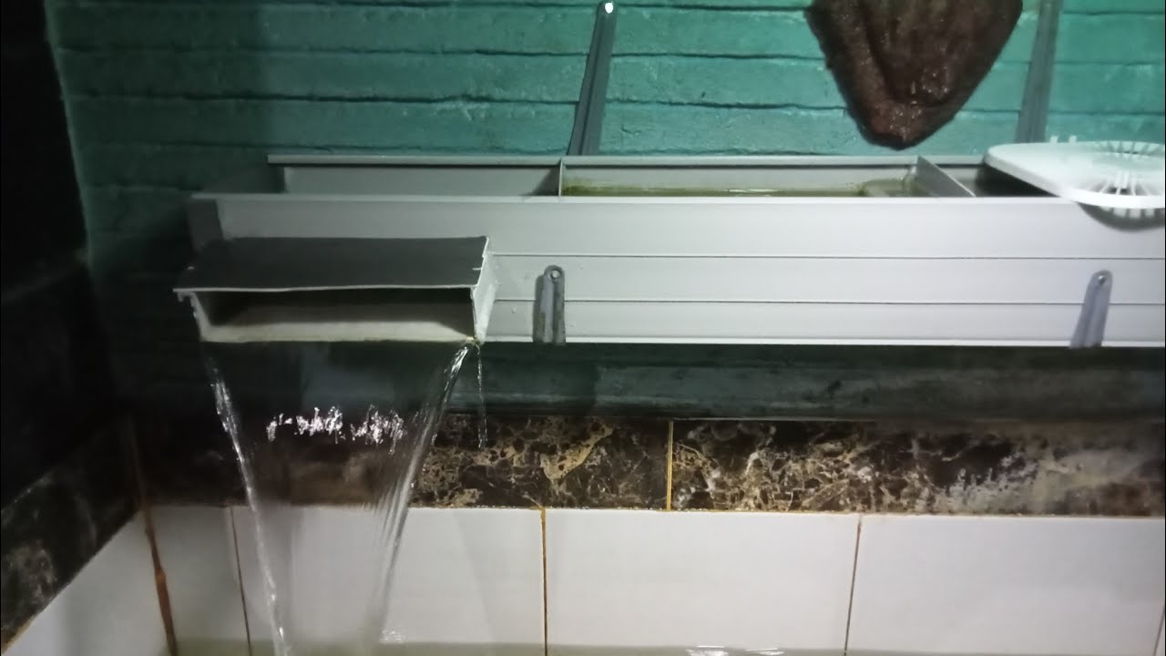 Membuat Filter Talang Waterfall - YouTube