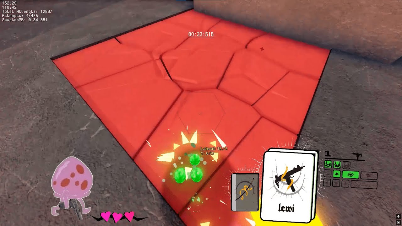 Neon White - Stomp Traversal in 34.534 (WR) - YouTube
