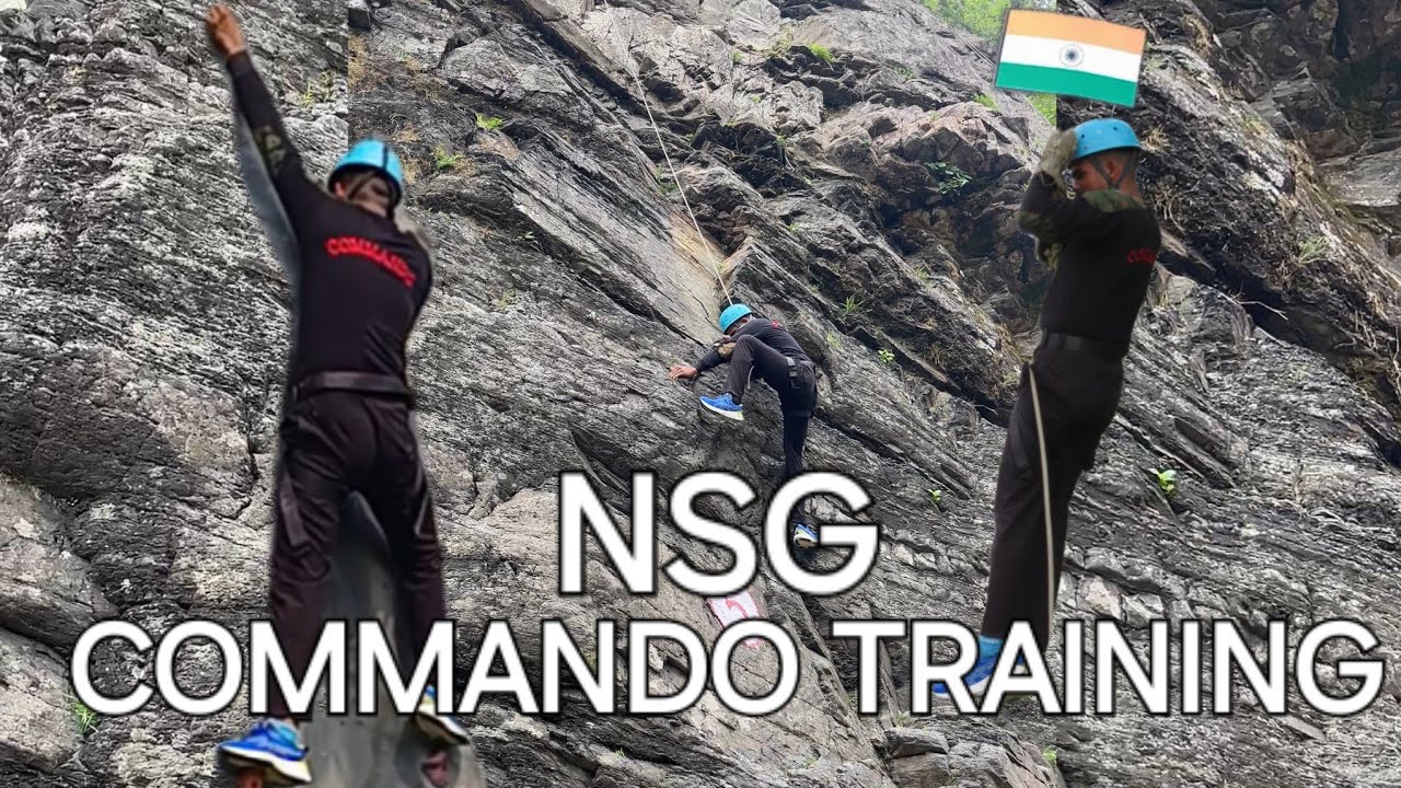 BLACK Commando Training || BSF TRAINING || NSG COMMANDO TRAINING || BIAAT DEHRADOON || Army ...