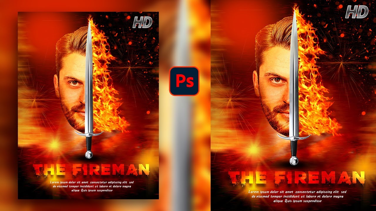 Epic Cinematic Movie Poster Design in Photoshop CC | Movie Poster ...